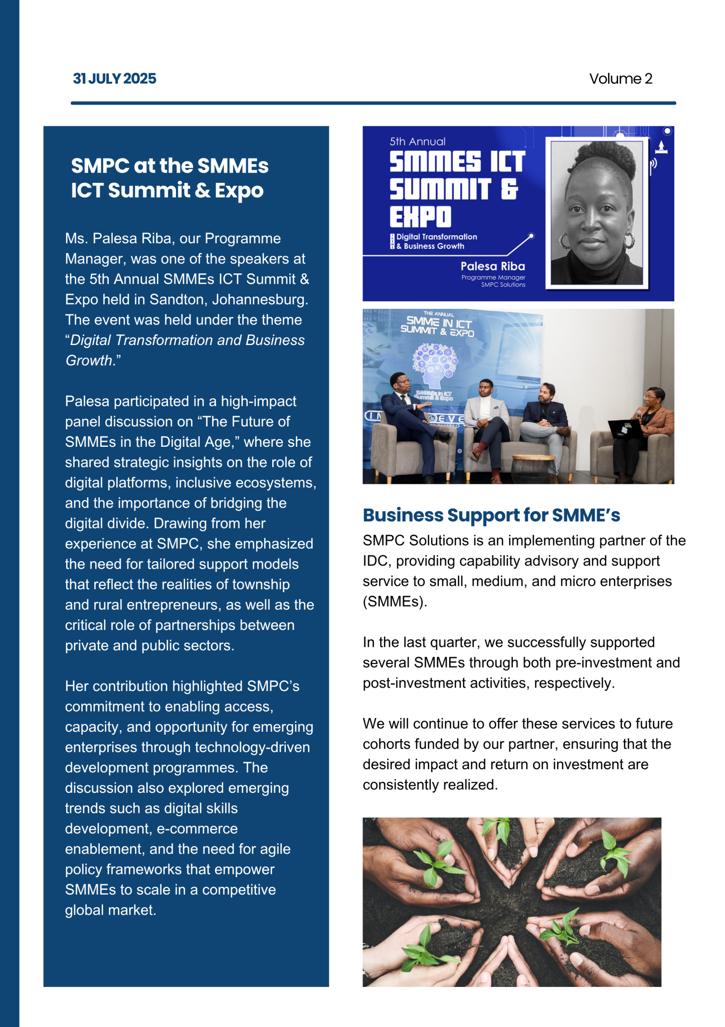 Volume 2: Insights and Updates - SMPC Solutions